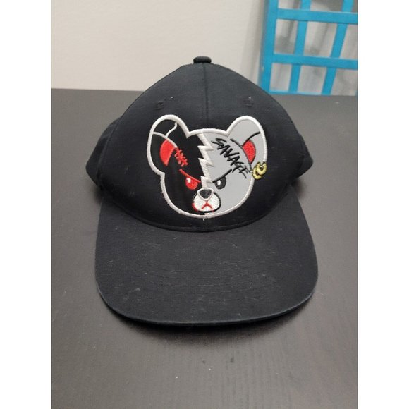 Accessories | Muka Savage Bear Dad Black Cap Adjustable Hat | Poshmark